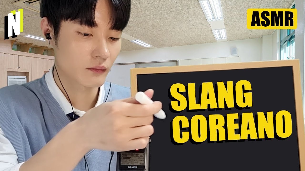 [ASMR Role-Playing] Aprendiendo slang coreano 🇰🇷 - YouTube