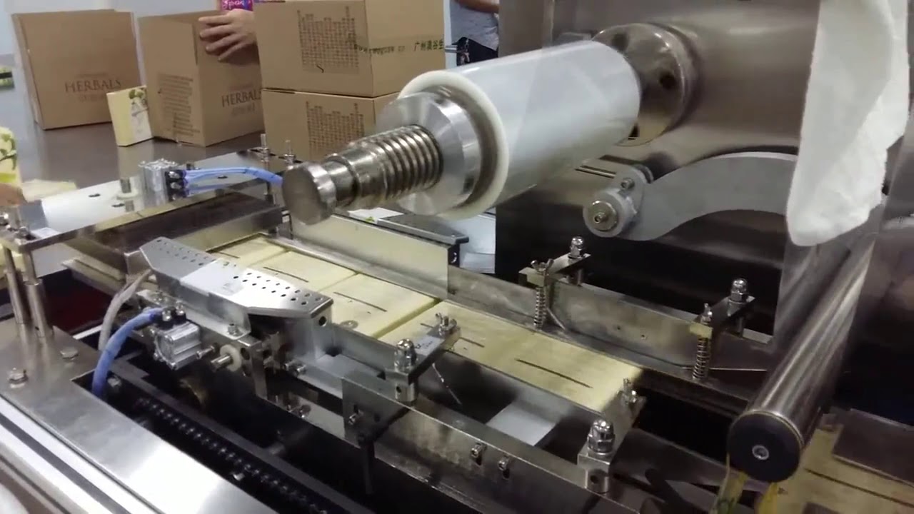 High Speed BOPP Film Overwrapping Machine - YouTube