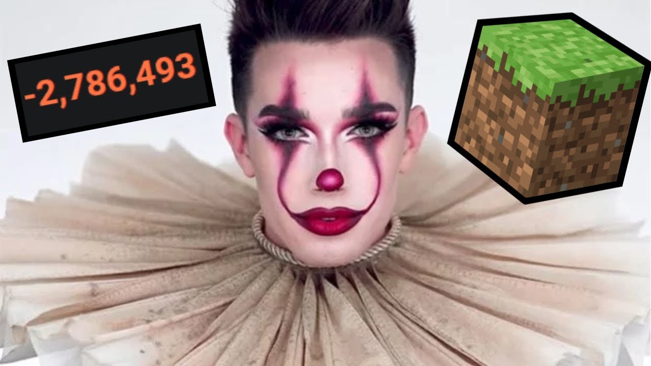 building james charles in minecraft while he sings new rules - YouTube
