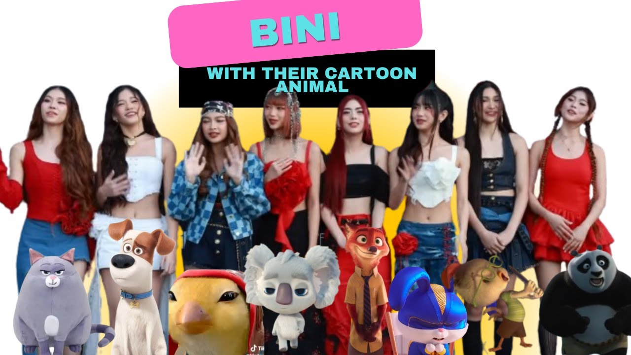 Bini with their Cartoon Animal (Funny Video) - YouTube