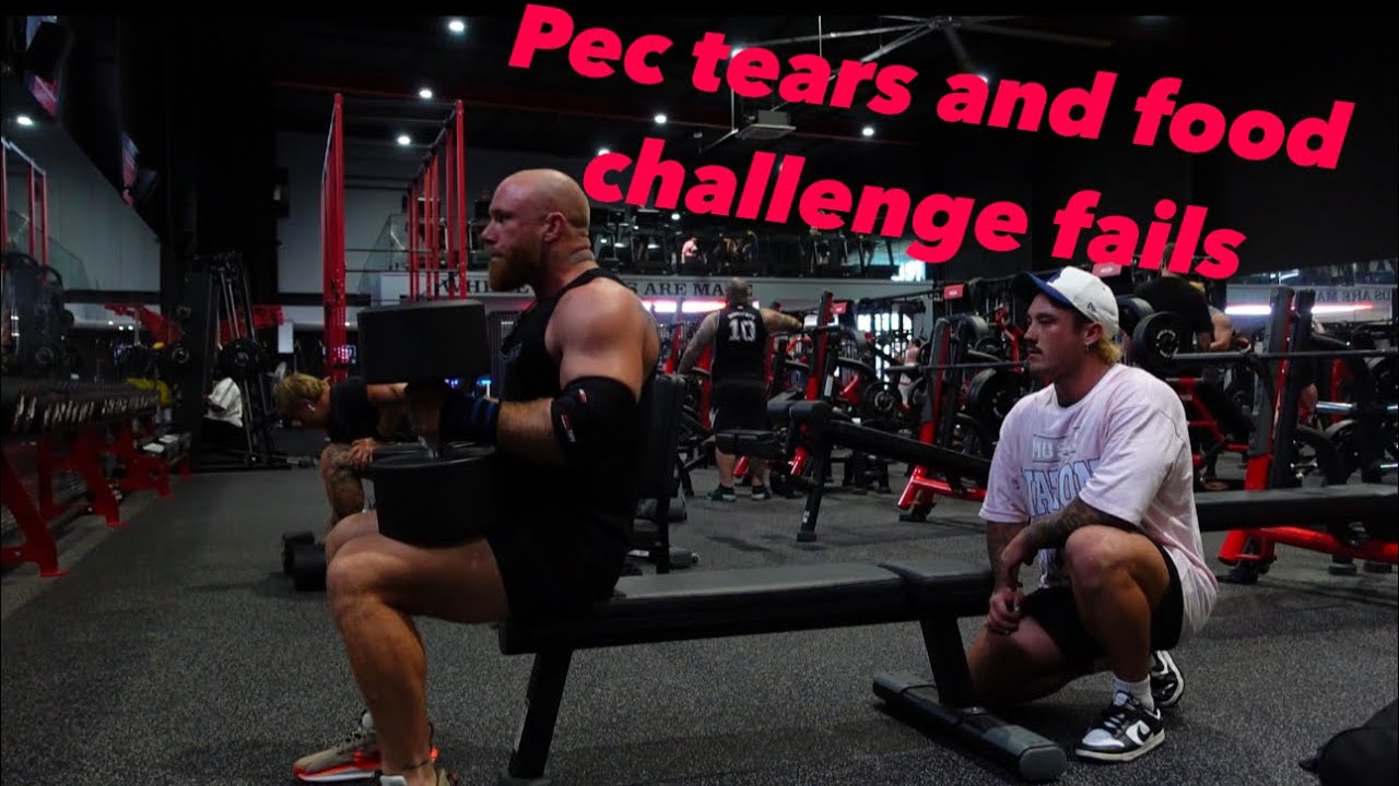 Finding the heaviest dumbbells in town- chest day/cheat day burger ...