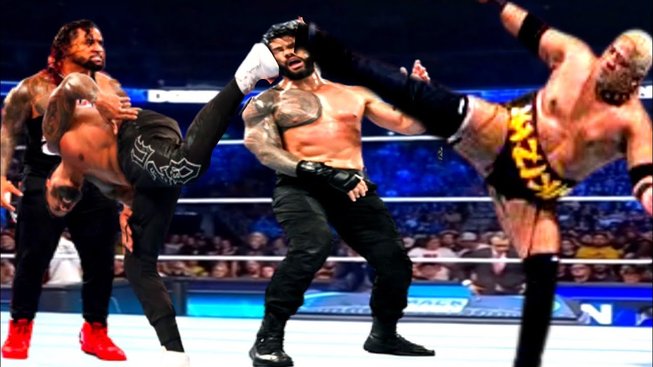 The Uso's Father Rikishi Return & Attack Roman Reigns WWE Friday Night ...
