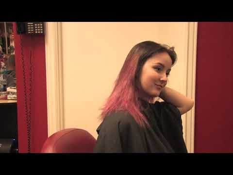 Scarlet AZ - Pt 2: Long to Undercut Bob w/ Baby Bangs (Free Video)