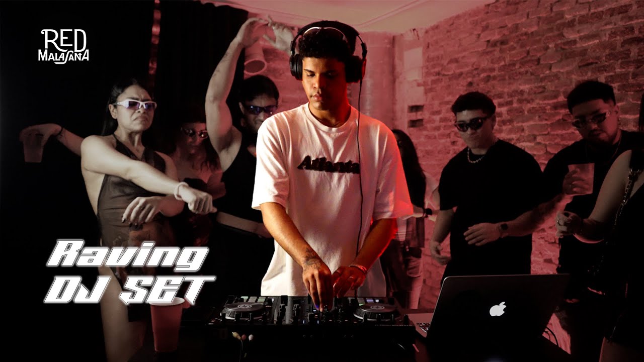 Raving DJ x Red Malasaña | Hard Techno Set - YouTube