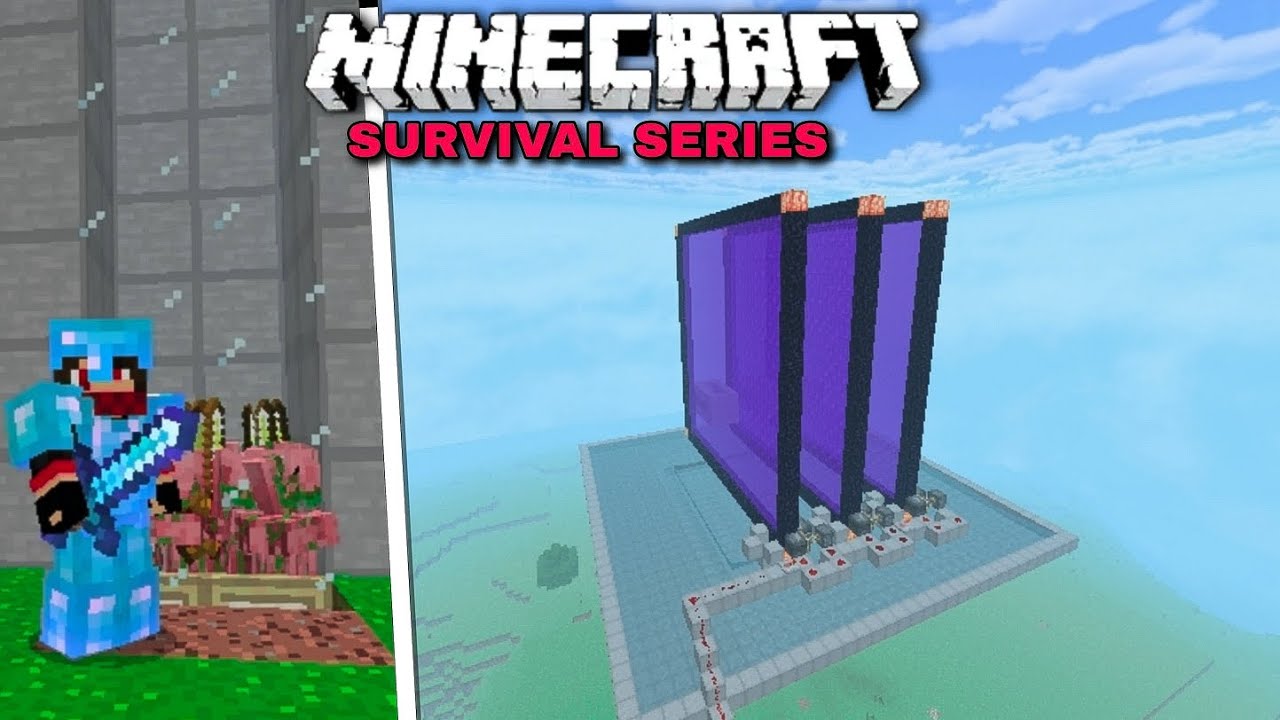 I BUILD GOLD & XP FARM MINECRAFT SURVIVAL | HOW TO MAKE GOLD FARM IN ...