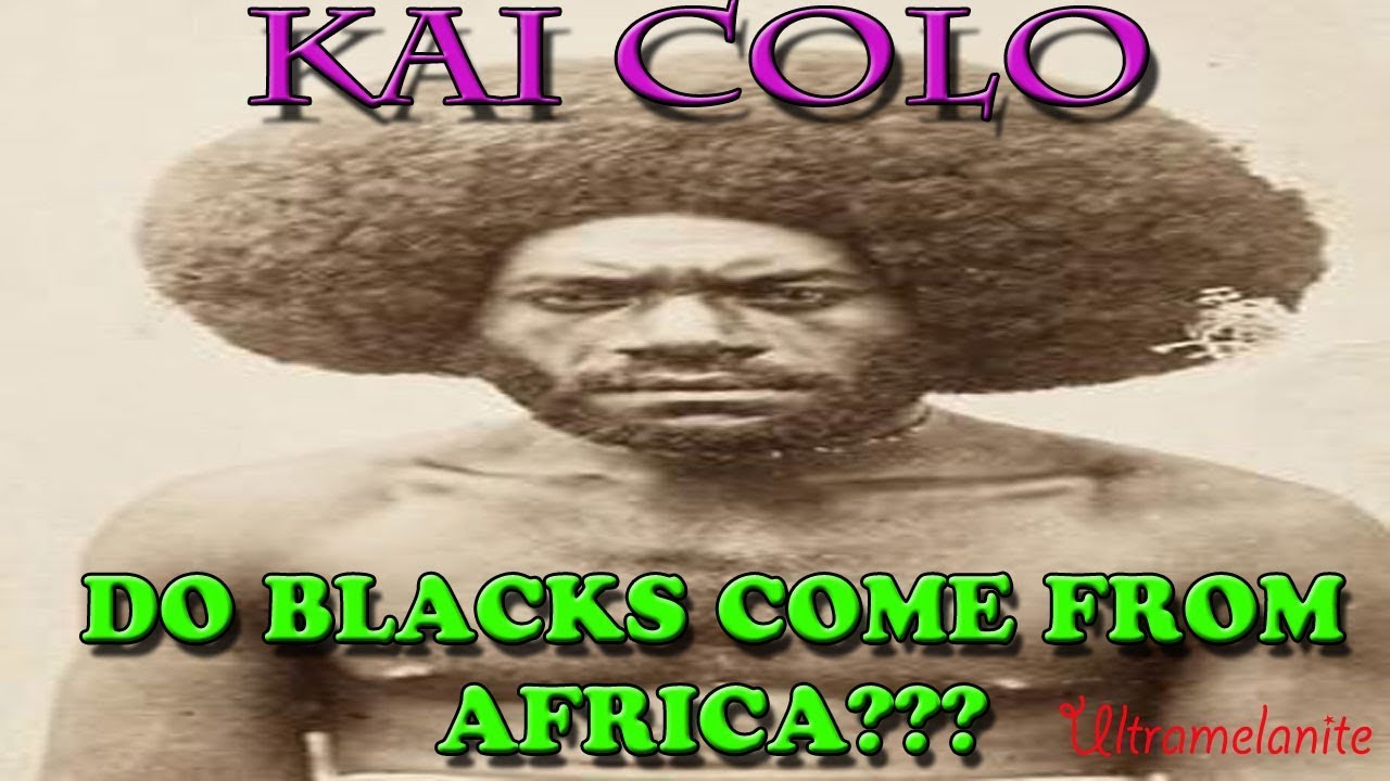 Kai Colo and Pan Africanism - YouTube
