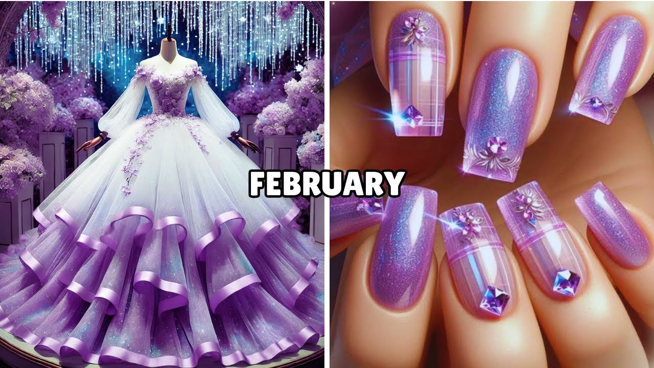 Choose Your Birthday Month and Get Your Dress & Nails Design!💅👗 ...