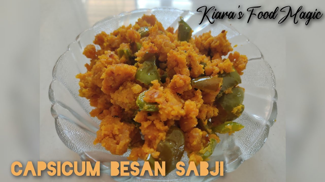 Capsicum Besan Sabji | Capsicum recipes #capsicumsabji #besansabji # ...