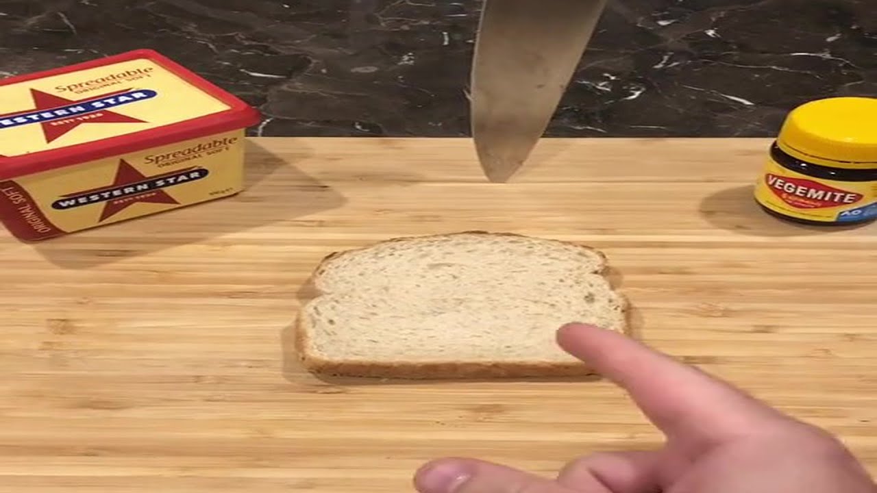 how to make a vegemite sandwich - YouTube