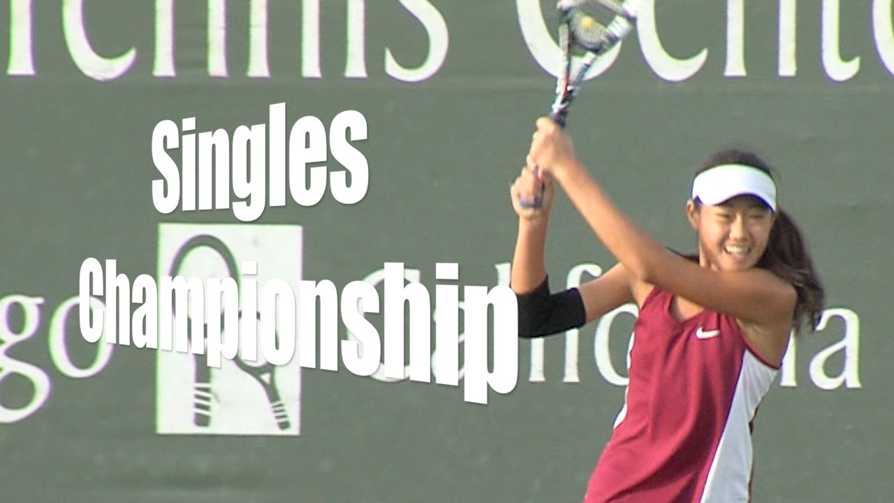Hannah Zhao vs. Kelsey Chen of Torrey Pines, Singles Final, 11/15/14 ...
