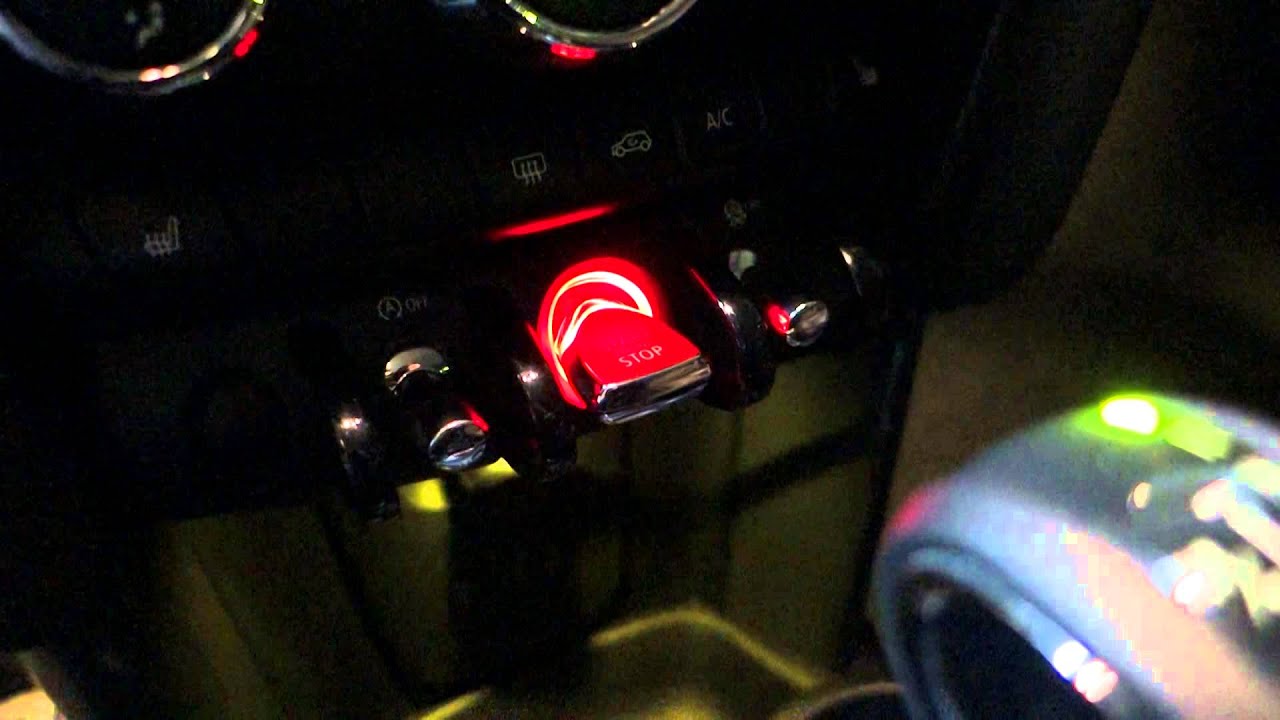Mini Cooper : please press a start button!! - YouTube