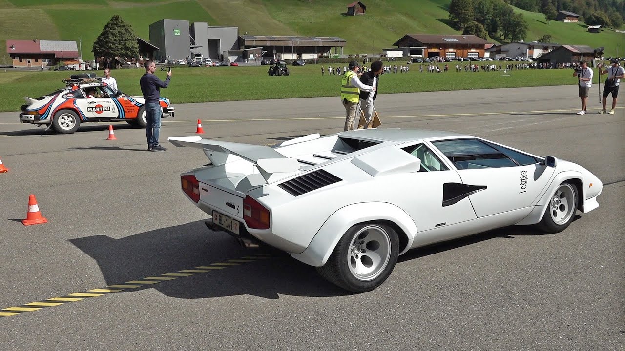 Lamborghini Countach S vs Porsche 911 SC Safari - YouTube