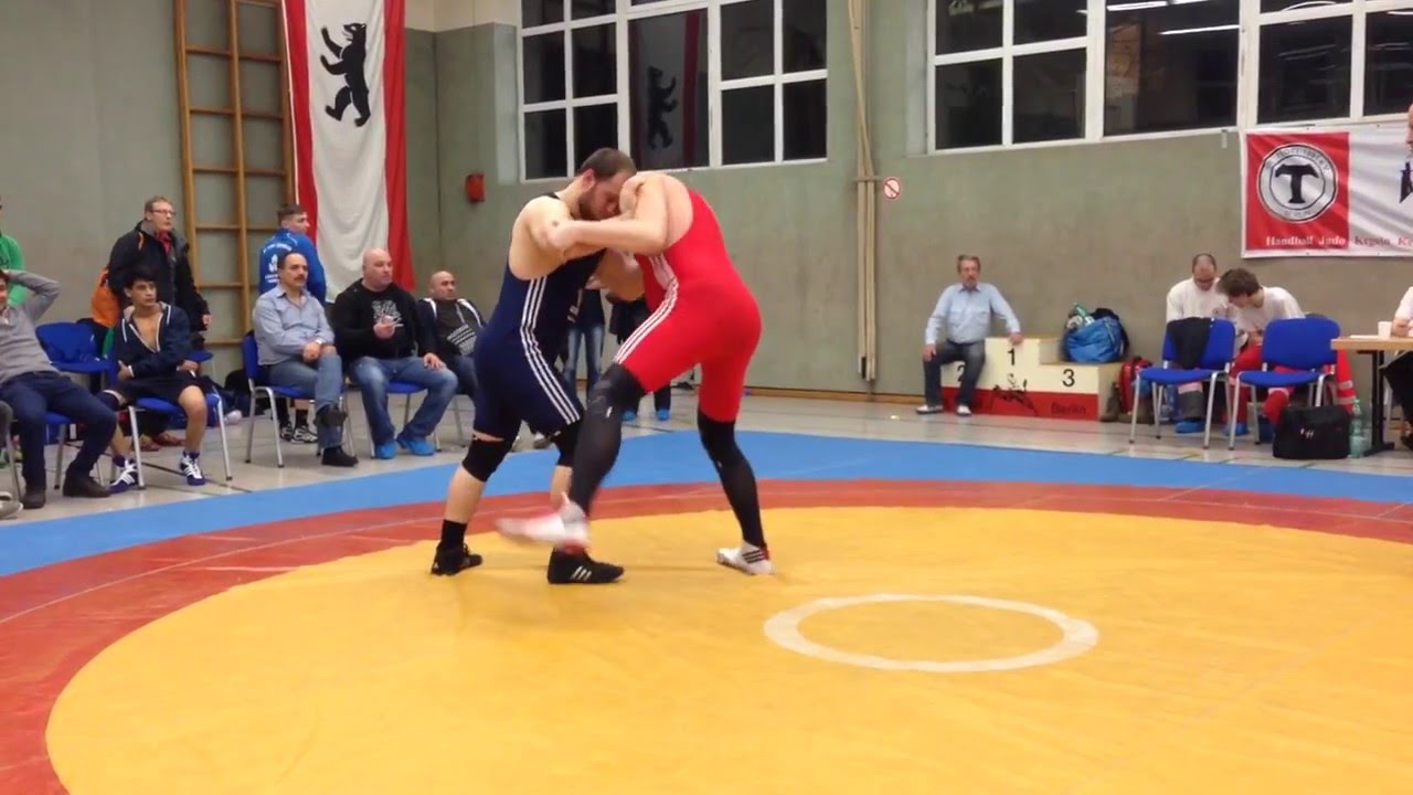 Landesmeiterschaft. Berliner Meisterschaft im Ringen 2015. Freestyle ...