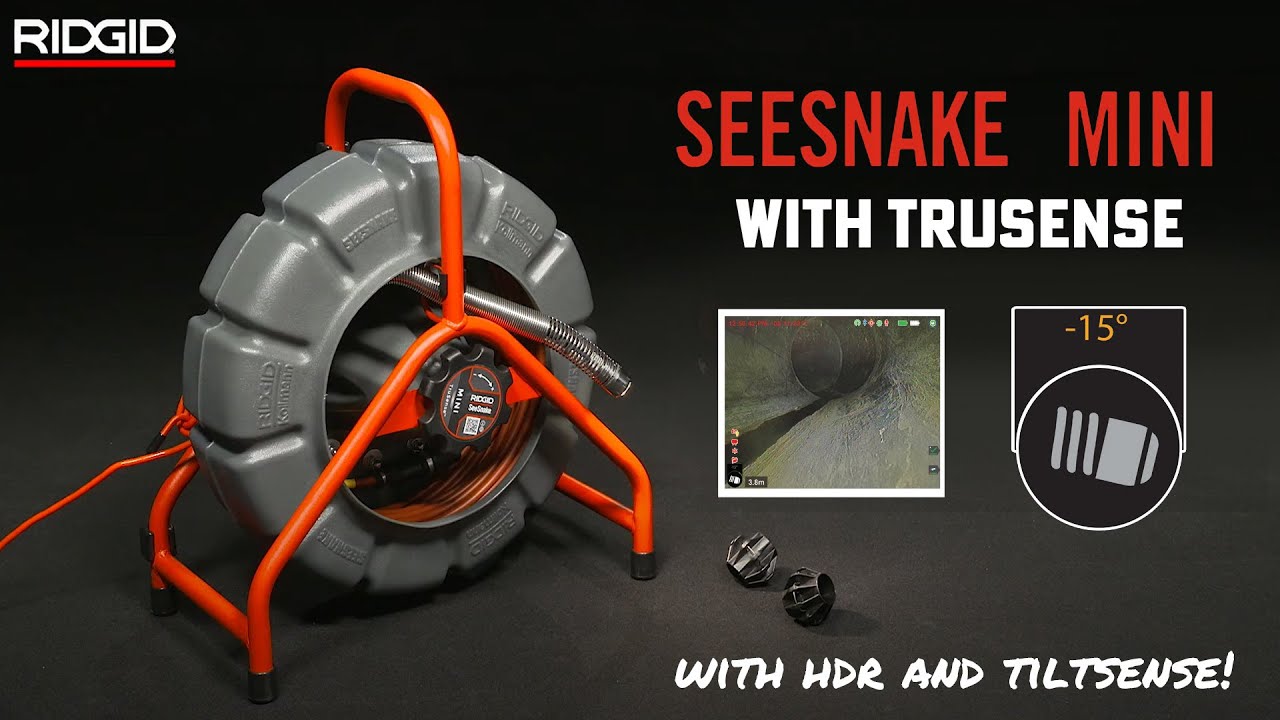 Ridgid SeeSnake Cameras with TruSense adds features of HDR and ...