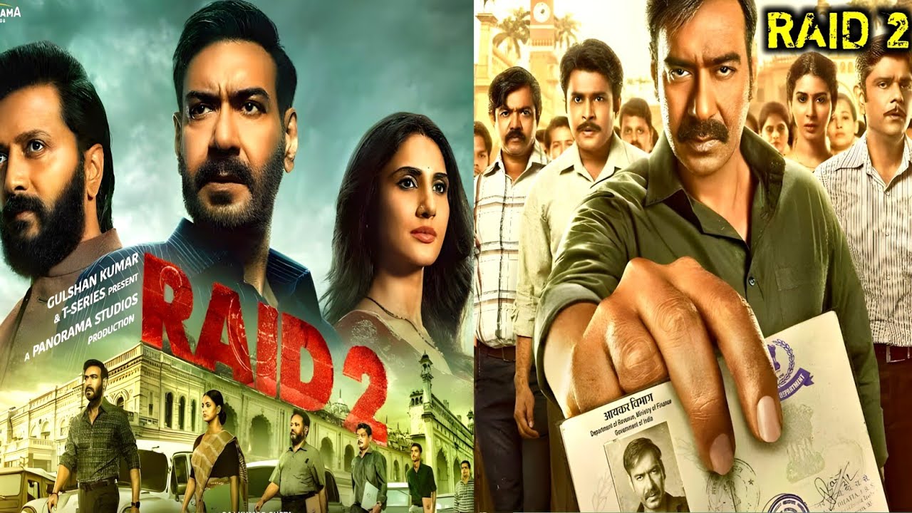 Raid 2 Teaser | 75th Raid | Ajay Devgan | Ritesh Deshmukh | Vaani ...