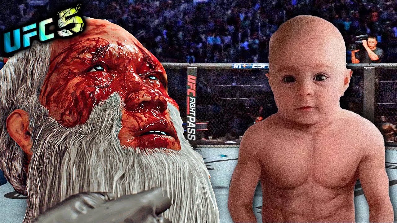 Old Bruce Lee vs. Big Baby (EA sports UFC 5) - YouTube