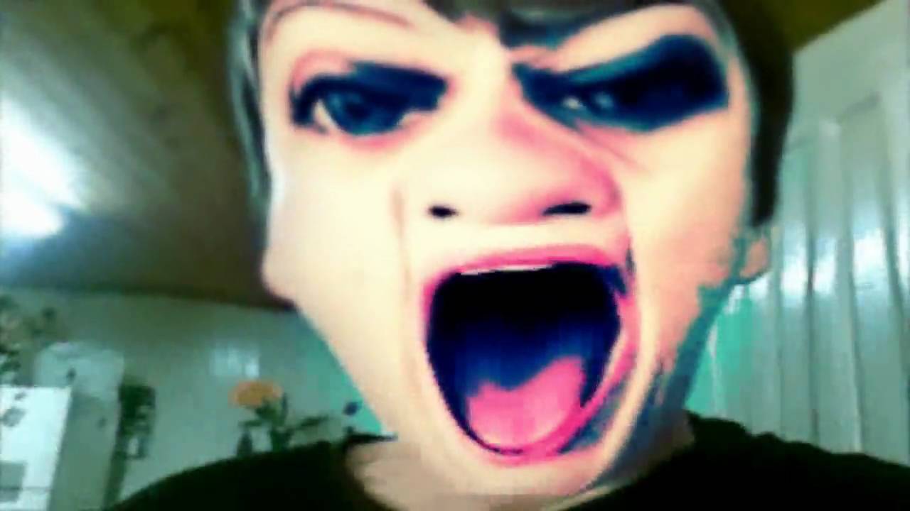 Demon Face - After effects - YouTube