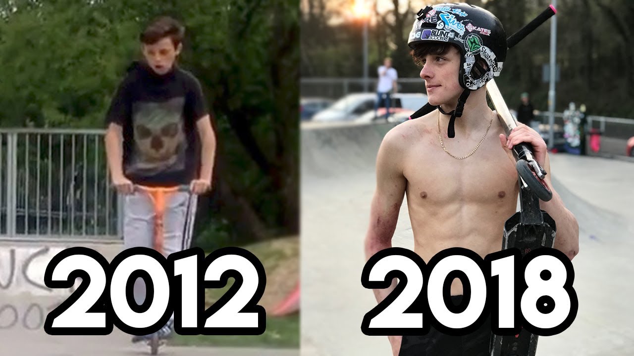 6 Year Scooter Progression | Josh Brice Motivation - YouTube