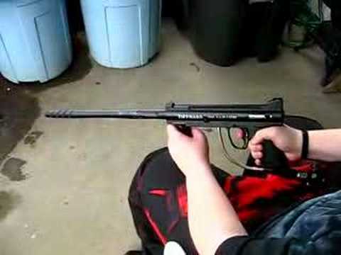 Tippmann 98 Custom w/Response Trigger Dryfiring - YouTube