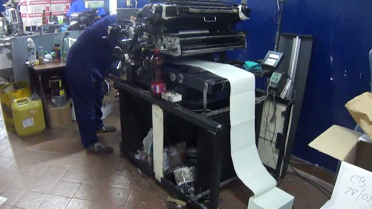 Printing continuous forms Suforma Ltda. - YouTube