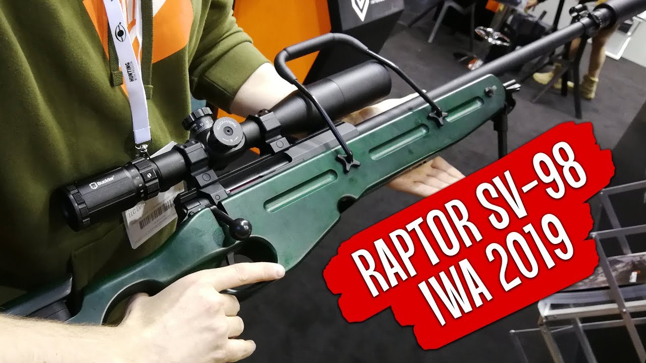 IWA 2019 - Gunfire. Raptor Airsoft SV-98 - YouTube