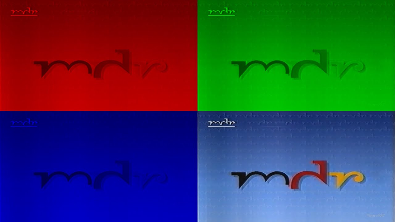 MDR Ident (1993) in the RGB Color Space - YouTube