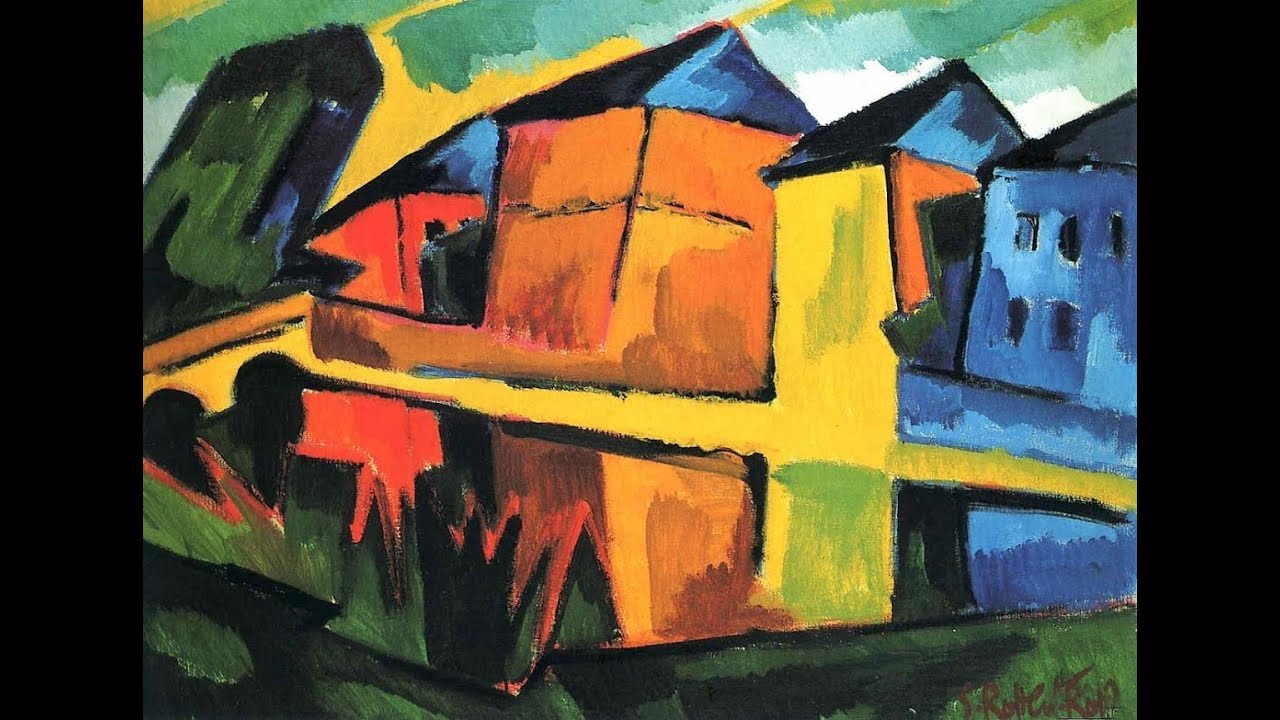 Karl Schmidt-Rottluff (1884-1976) - German expressionist painter and ...