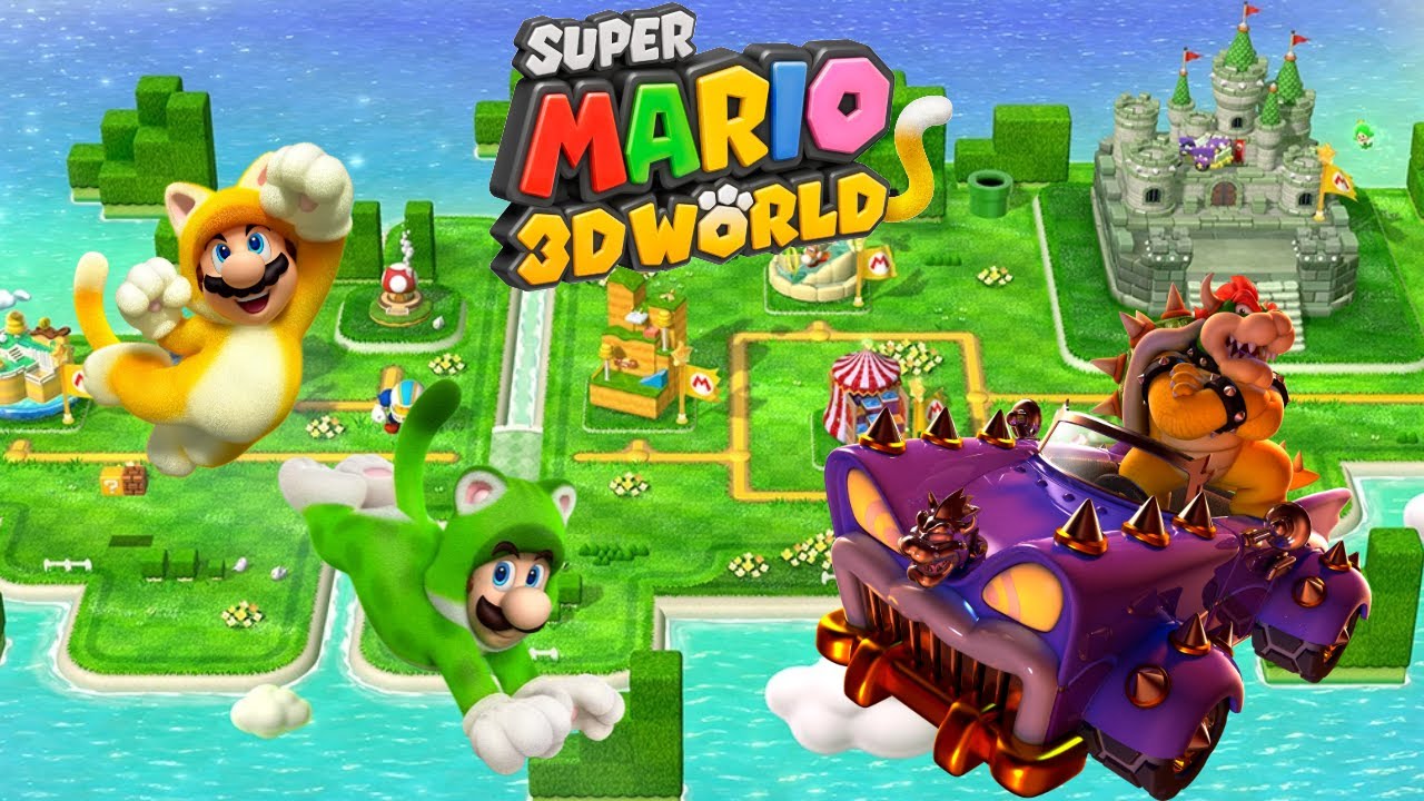 The lag is so real!!! Super Mario 3D World CO-OP (Part 1) - YouTube