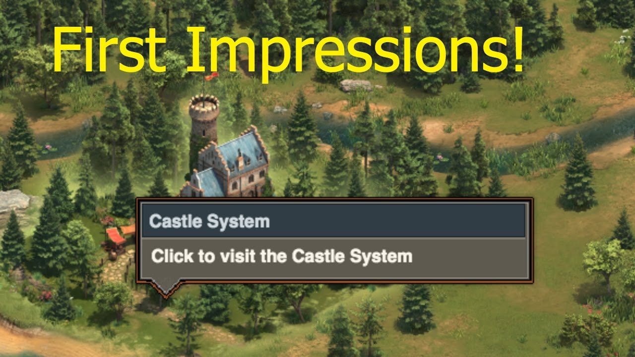 Forge of Empires: Castle System IS OUT! First Impressions! (Beta) - YouTube