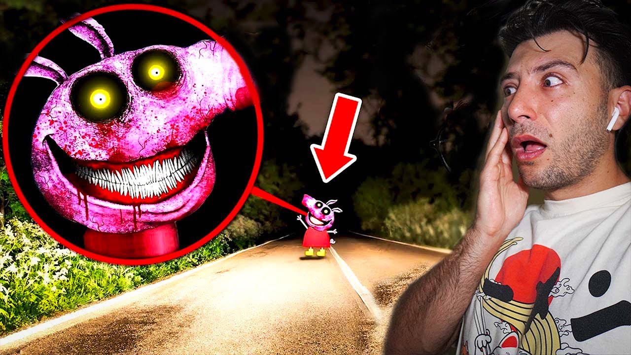 CURSED PEPPA PIG IN REAL LIFE (EVIL PEPPA PIG SPOTTED) - YouTube