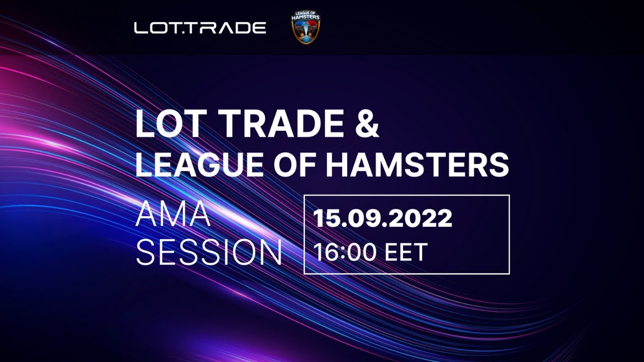 Live AMA Session LOT.TRADE + League of Hamsters - YouTube