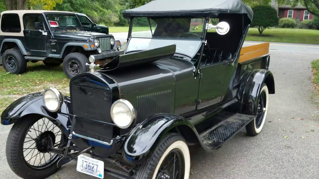 1927 Model T Ford Roadster Pickup - YouTube