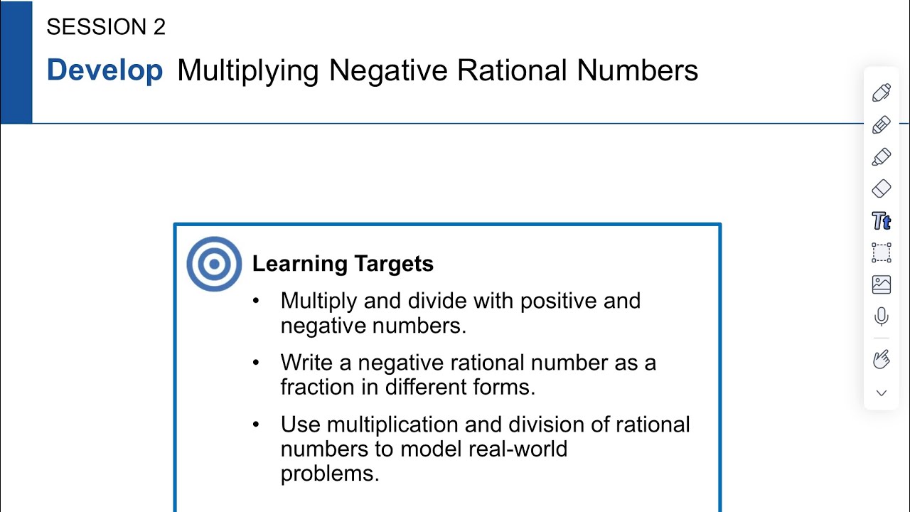 iReady Math 7 Lesson 12 Session 2 - YouTube