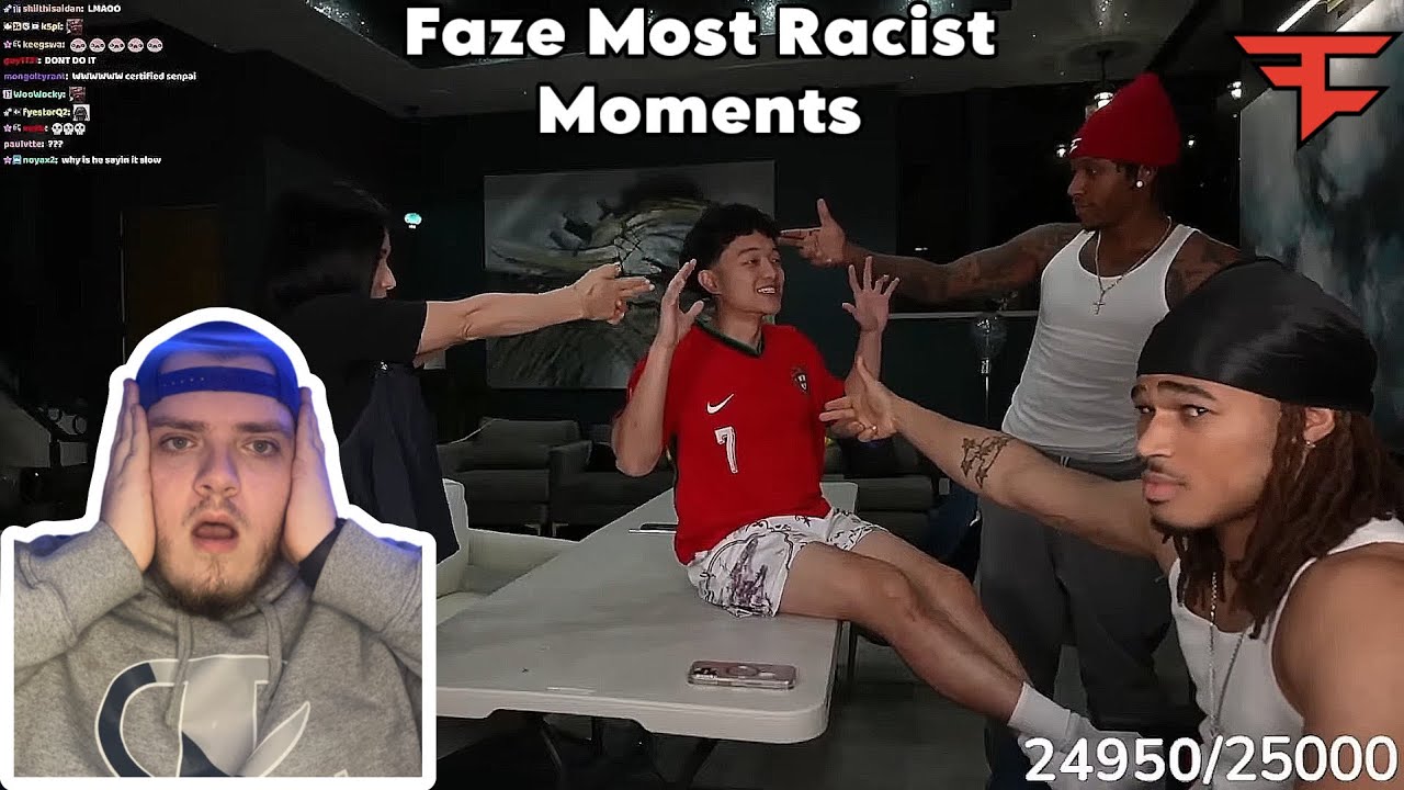 Faze Most Racist Moments Reaction - YouTube