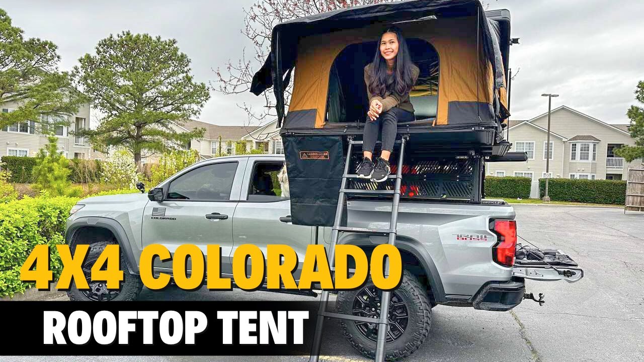 4X4 COLORADO ALTO ELITE ROOF TOP TENT | ALUMINUM SERIES - YouTube