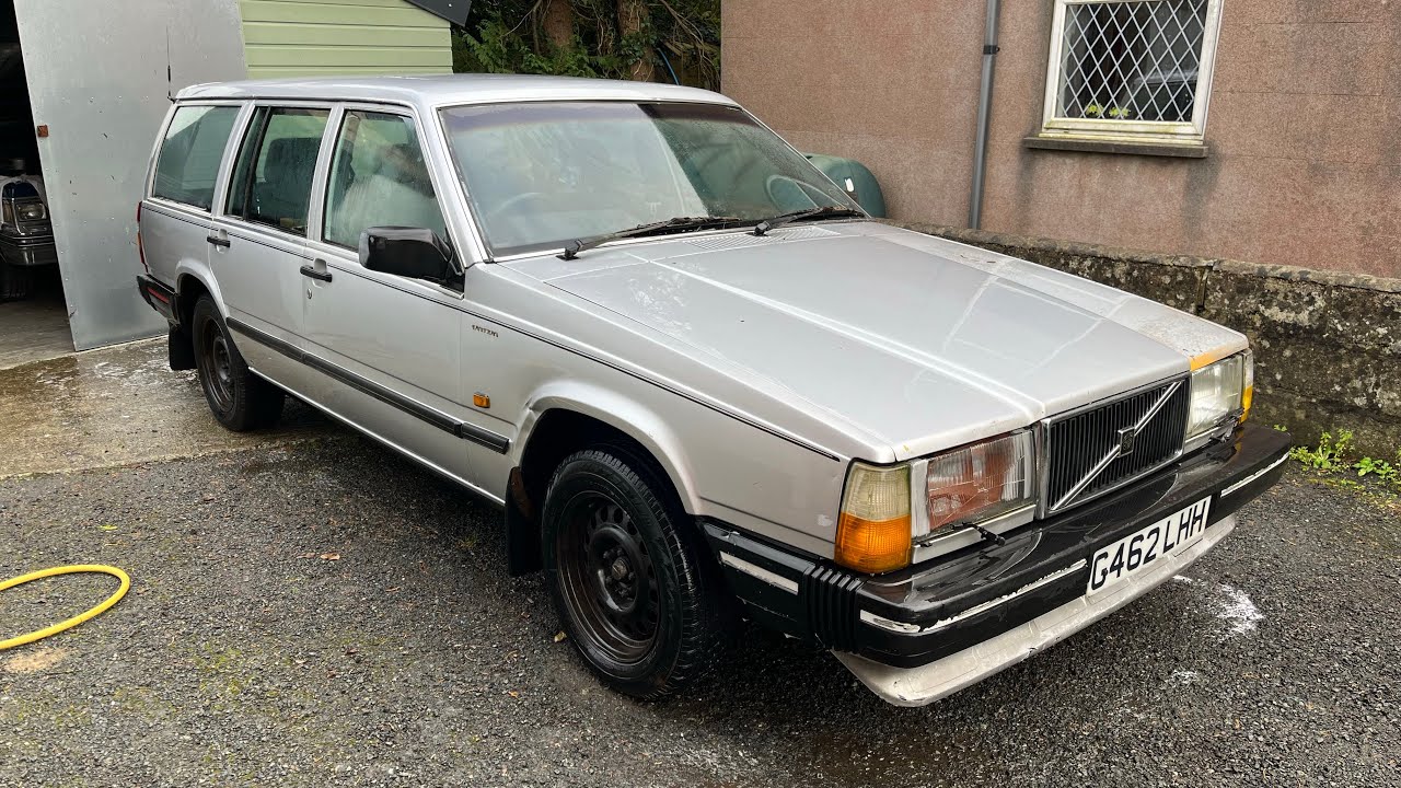 Reviving a 1989 Volvo 740 Turbo Diesel part 1 - YouTube
