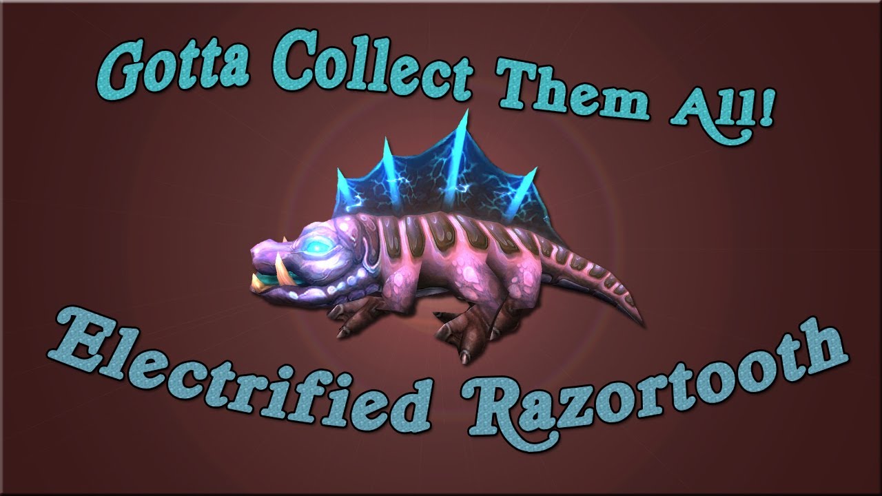 World of Warcraft Pet Battles: Gotta Collect Them All! Electrified ...