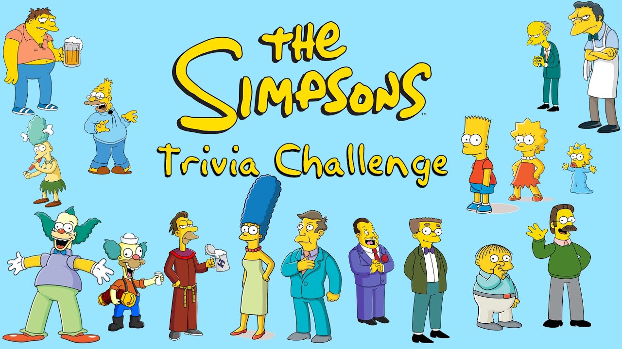 Simpsons Trivia Challenge - 006 - YouTube