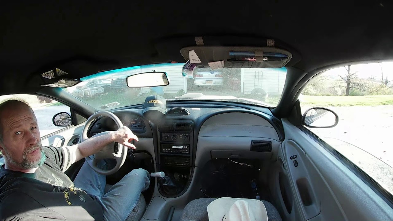 SN 97 Stang Out for the Summer Pt 2 Opening the gate - YouTube