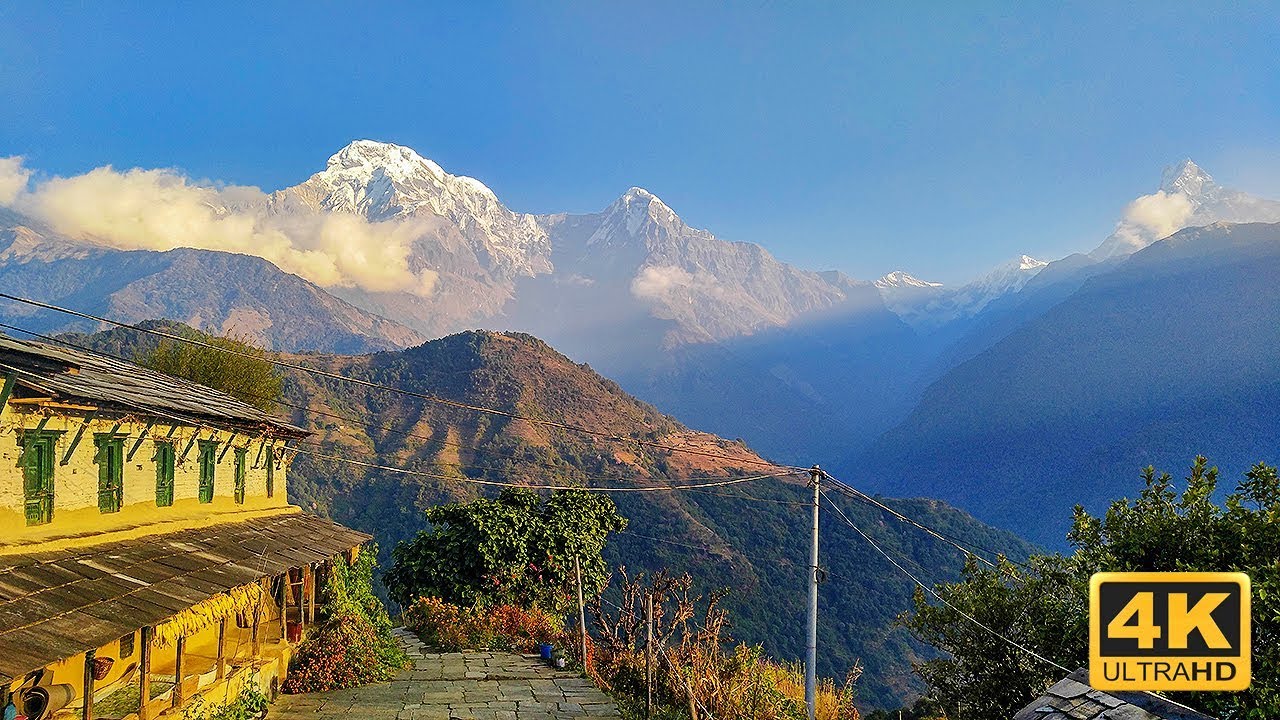 Ghandruk - Beautiful Village in Nepal | Pokhara to Ghandruk - YouTube
