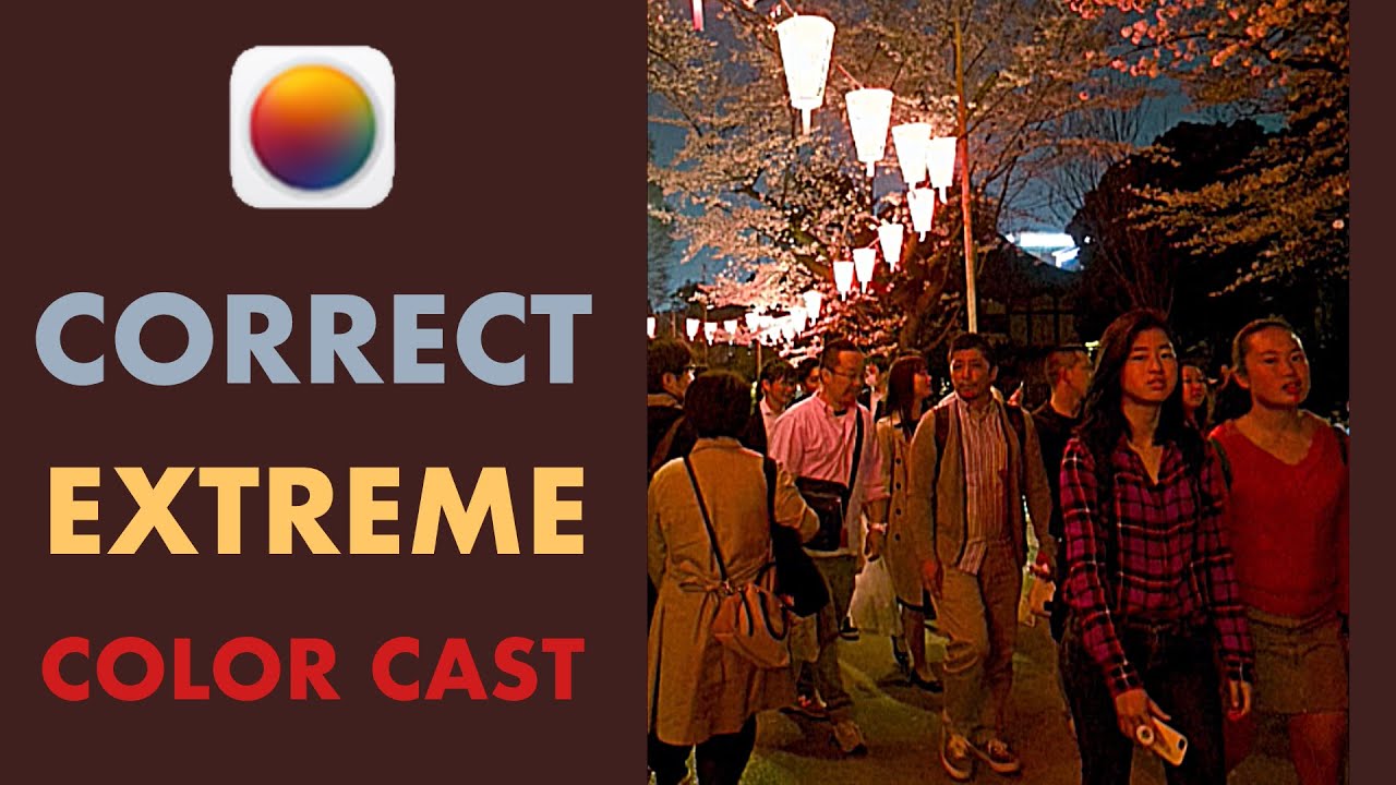 PHOTOMATOR: CORRECTING EXTREME COLOR CAST/ WHITE BALANCE ERRORS IN RAW IMAGES - YouTube