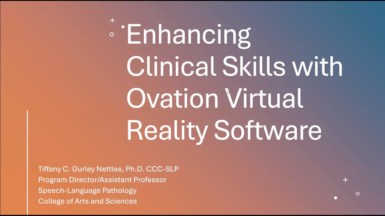 Enhancing Clinical Skills with Ovation Virtual Reality Software - YouTube
