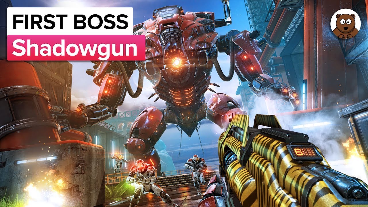 SHADOWGUN: LEGENDS - FIRST BOSS - iOS / Android Gameplay - YouTube