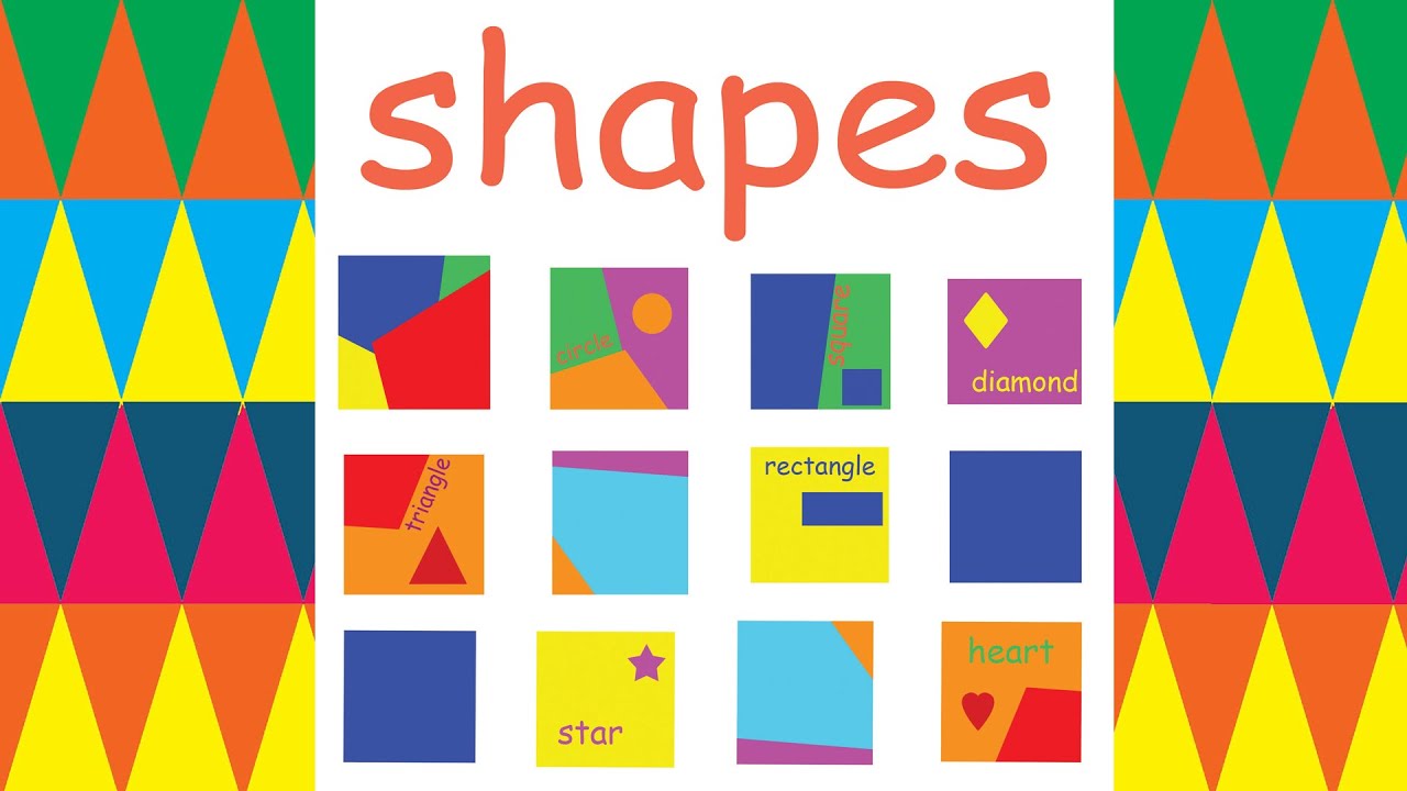 LEARNING SHAPES (3 to 4 yrs old) - YouTube