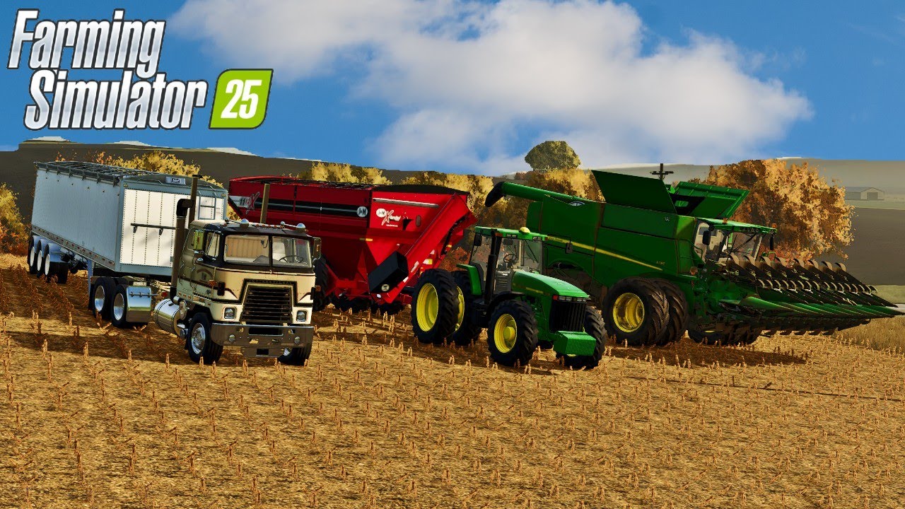 HARVESTING OUR 70AC OF CORN GROUND AND BUYING A NEW TRACTOR FARMING ...