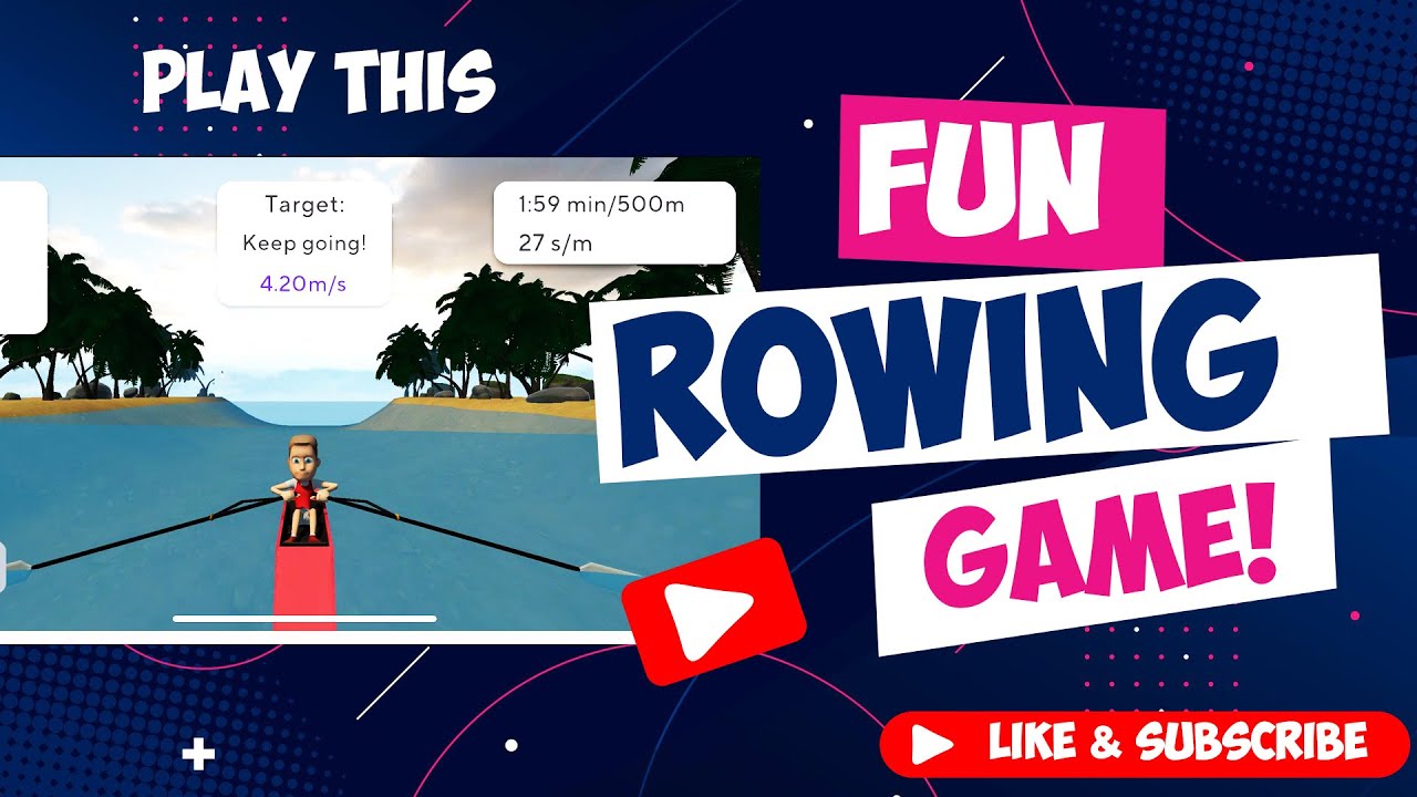 This old app turned a Rowing Workout into a Game! Cardilove APP REVIEW ...