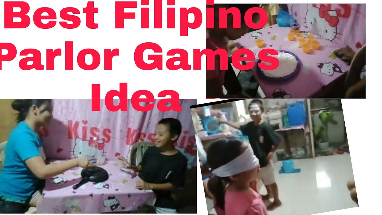 Parlor Games Idea / Filipino Parlor Games Challenges - YouTube