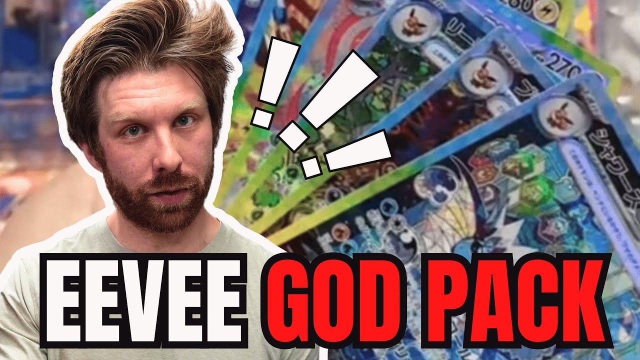 Pokemon Made an Eevee God Pack for Terastal Festival - YouTube