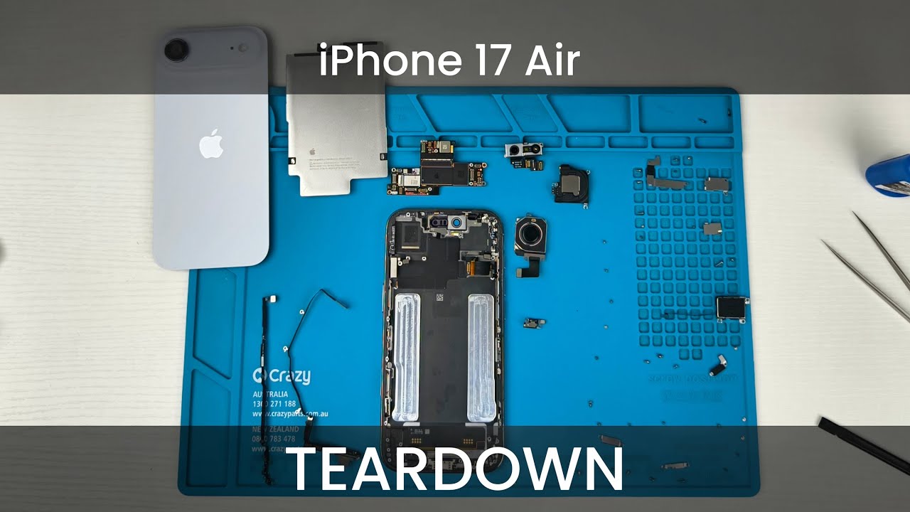 iPhone 17 Teardown – The Biggest Repair Changes Yet! - YouTube