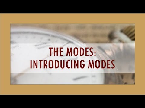 THE MODES: Introducing Modes - YouTube